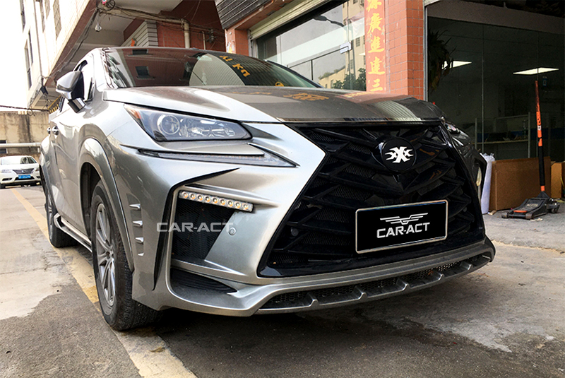 2014-2020 Lexus NX200 NX200T NX300 NX300H Convert to Goemon Style Front ...